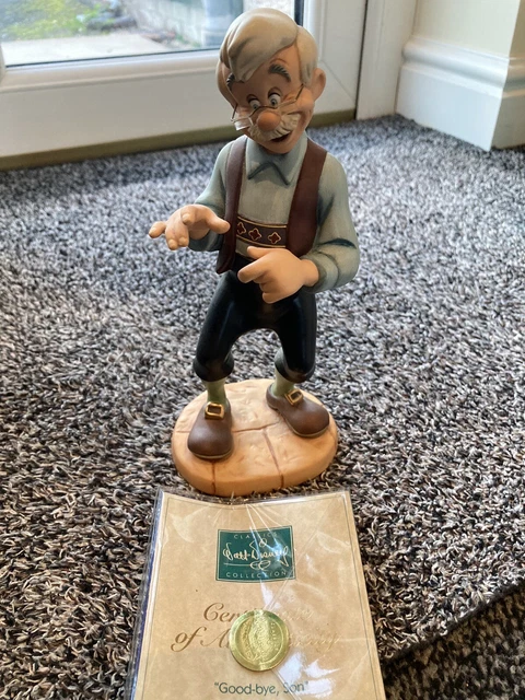 WALT DISNEY CLASSIC Collection “Good-bye, Son” - Pinocchio & COA £46.00 ...