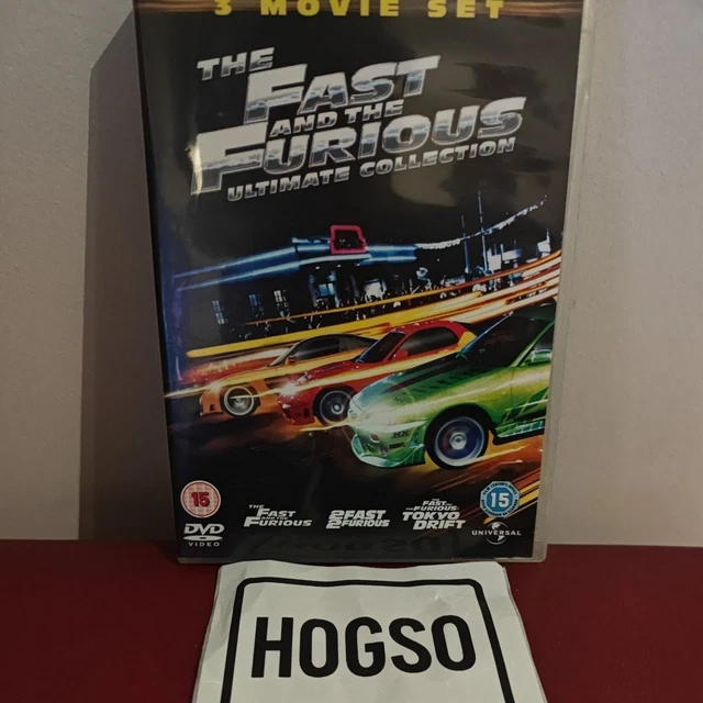 THE FAST AND The Furious Collection (Box Set) (DVD, 2006) Trilogy Paul ...