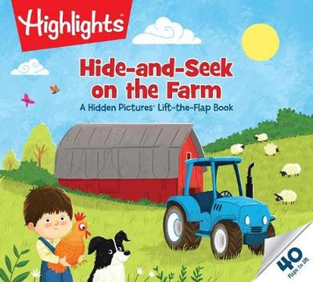 HIDE-AND-SEEK ON THE Farm: A Hidden Pictures (R) Lift-the-Flap Book by ...