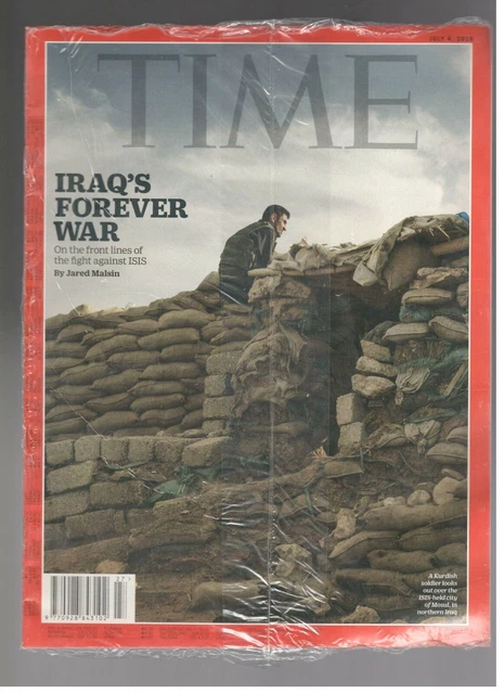 TIME MAGAZINE JULY 4, 2016 Irak Forever War Par Jared Malsin Nouveau ...