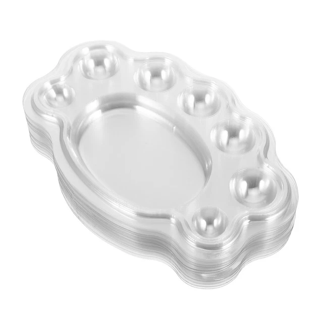 60 PCS PLASTIC Paint Palette Water Colors for Watercolor Painting $28. ...