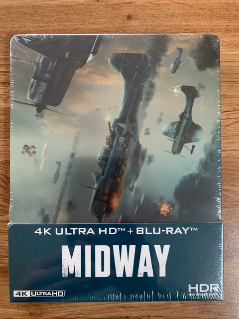 MIDWAY 4K ULTRA HD Blu Ray STEELBOOK Italian import UHD NEW £31.95 ...