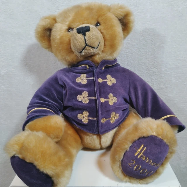 HARRODS 2000 MILLENNIUM Jointed Teddy Bear Plush Knightsbridge ... HARRODS 2000 MILLENNIUM Jointed Teddy Bear Plush Knightsbridge ...