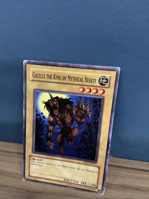 GAZELLE THE KING of Mythical Beasts DB2-EN071 Common Unlimited Edition Yugioh LP EUR 1,15 ...