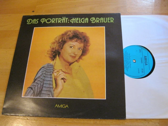 LP HELGA BRAUER Das Porträt Die Abschiedsmelodie Vinyl Amiga DDR 8 56 ...