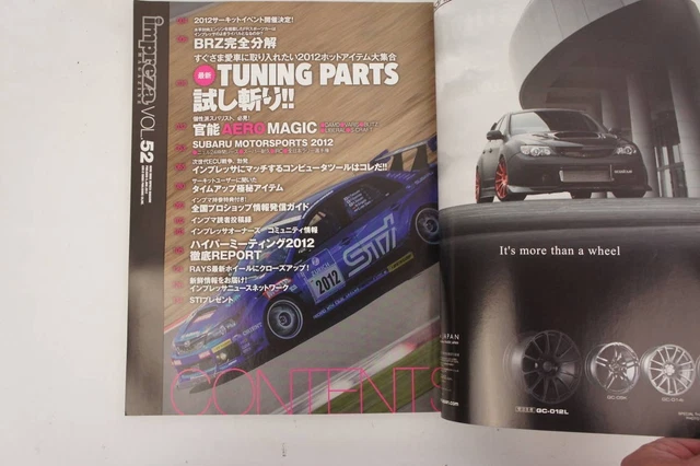 IMPREZA MAGAZINE NO.52 2012/6 Sanei Shobo magazine @864d EUR 38,55 ...