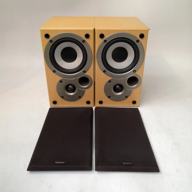 MISSION FOR DENON SC-M50 high quality 2 Way Bookshelf Speakers £47.50 ...