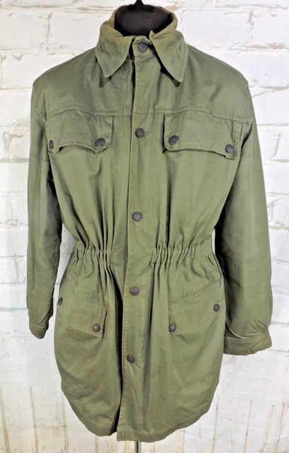 ITALIAN ARMY 1980'S Parachutist Field jacket with quilted liner size ...