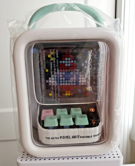 DIVOOM DITOO PRO - Bluetooth Speaker Alarm & Pixel Display LED Retro ...