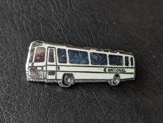 THE NATIONAL EXPRESS Coach Pin Badge Bus Driver Travel Holiday Public ...