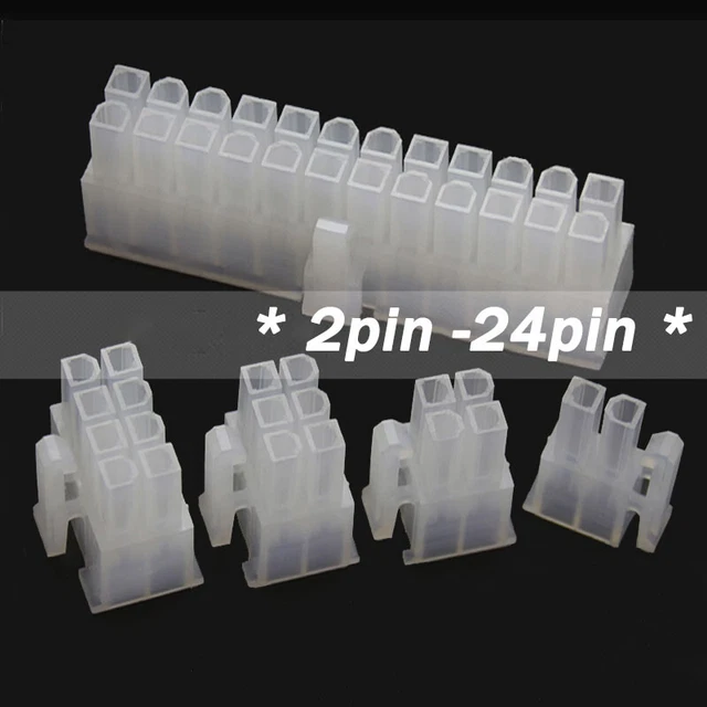 MOLEX 4.2MM 2 /4/6/8/10/12/14/16/18/20/22/24 Pin Way PCB Plug Connector £1.43 - PicClick UK