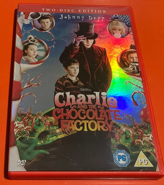 CHARLIE AND THE CHOCOLATE FACTORY - Warner Bros 2005 DVD - Two-Disc ...