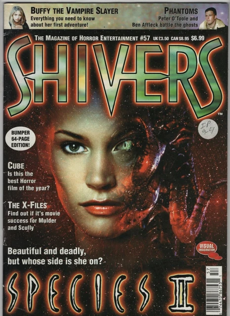 SHIVERS MAG SPECIES II X-Files n. 57 settembre 1998 081720 non r EUR 14 ...