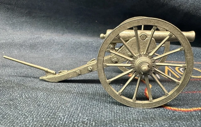 1/32 LEAD PEWTER Cannon. Napoleonic Cannon Display Model Nice Detail £ ...