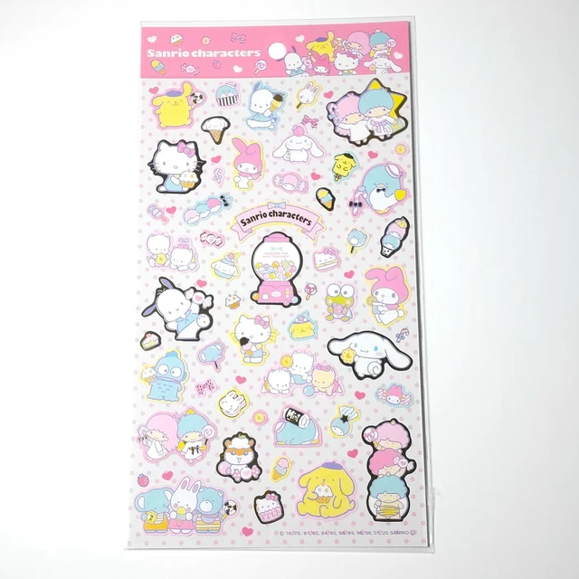 SANRIO CHARACTERS HELLO Kitty Sticker Seal Japanese From Japan F/S EUR ...