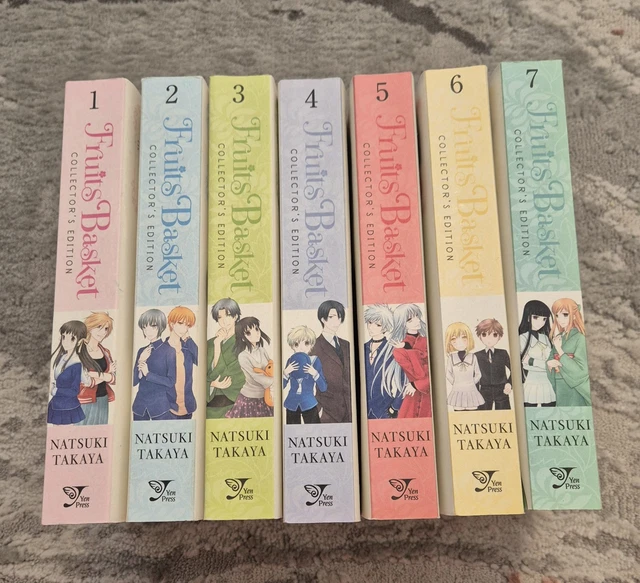 FRUITS BASKET MANGA by Natsuki Takaya English Vol 1 to 7 £39.99 - PicClick UK