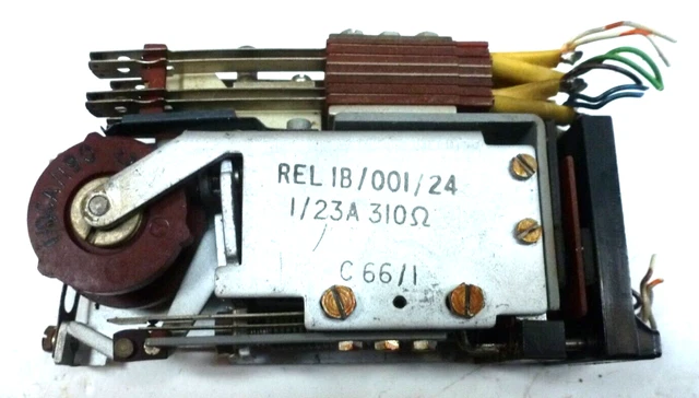 GPO STROWGER RATCHET Relay With A 310 Ohm Coil Complete With Mounting ...