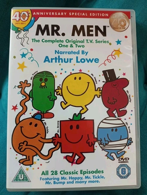 MR MEN SERIES 1 & 2. BBC Dvd. 40 Year Anniversary Special Edition. 28 ...