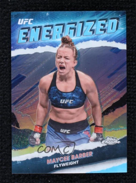 2024 TOPPS CHROME UFC Energized Maycee Barber #TME-12 EUR 0,91 ...