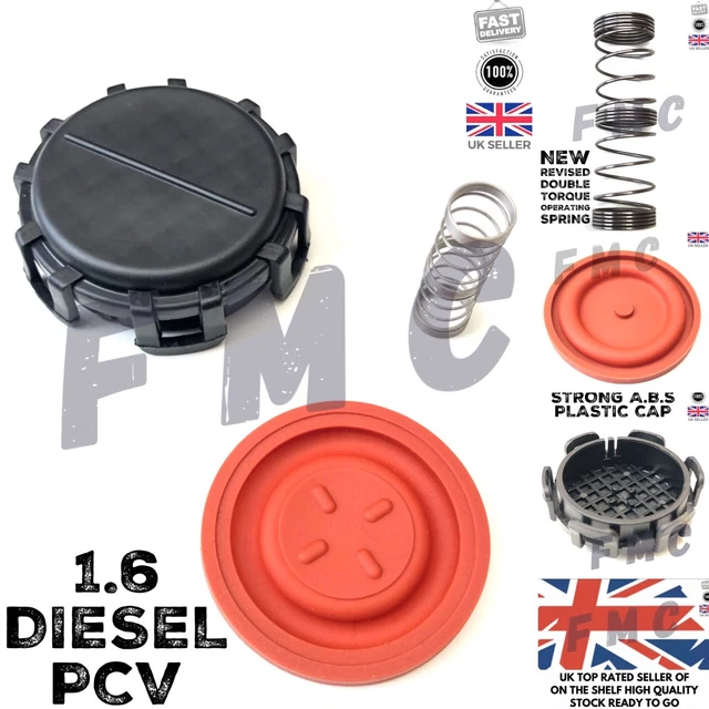 MINI COOPER D 1.6 Diesel Rocker Cover Pcv Valve & Membrane 2006 - 2010 ...