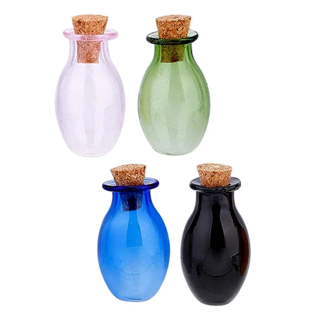 PETITS POTS EN verre bouteilles de potion miniatures faveurs de fête ...