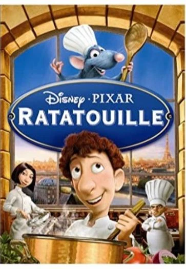 DISNEY'S PIXAR RATATOUILLE DVD MOVIE animated rat mouse chef cooking ...