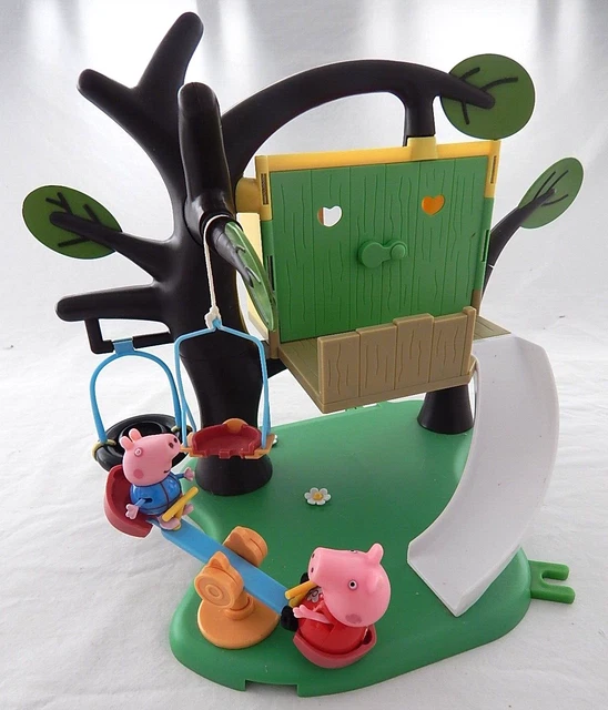 PEPPA PIG And George Figures With Tree House Playground £11.11 ...