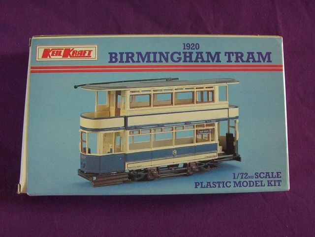 KEIL KRAFT 1920 Birmingham Tram Model Kit in 1:72 Scale. £9.99 ...