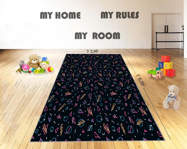 ARCADE CARPET, BOWLING Alley Carpet, Game Room Rug, Player Charter Rug ...
