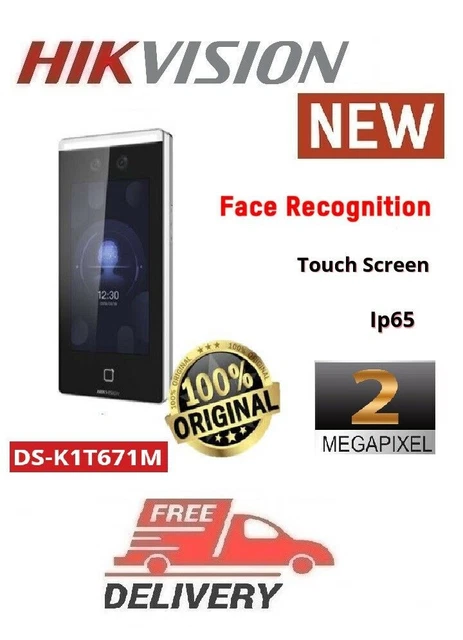 TERMINAL D'ACCÈS AU visage Hikvision DS-K1T671M Pro Max.6000 faces,... EUR 974,69 - PicClick FR