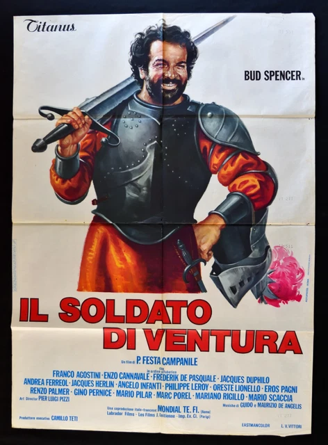 MANIFESTO IL SOLDAT De Ventura Bud Spencer Agostini Cain Duphilo A191 ...