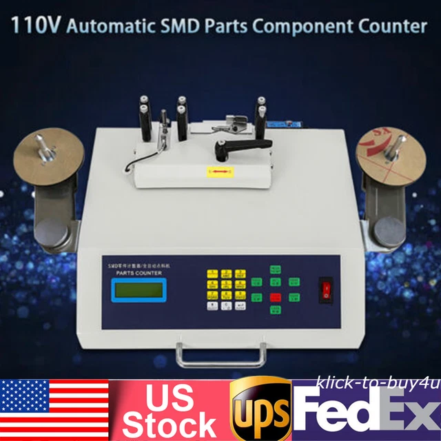 AUTOMATIC SMT/SMD PARTS Components Counter Counting Machine AC 110 V 25 ...