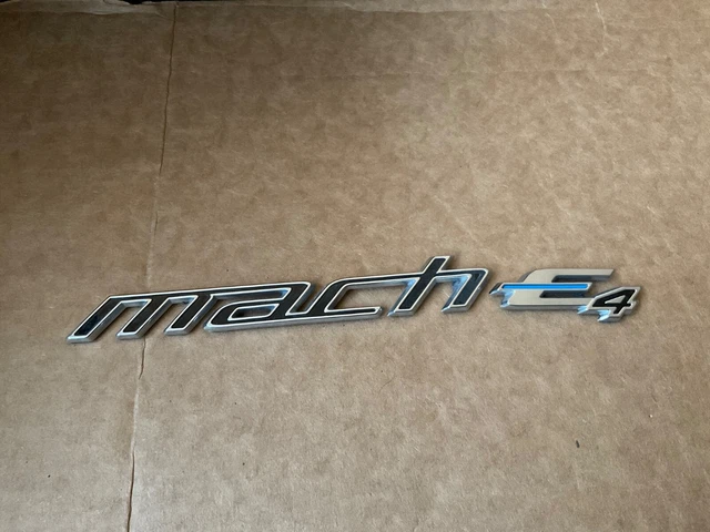 GENUINE FORD EMBLEM Mustang Mach E4 Badge LJ8B-000A73-BA £24.90 ...