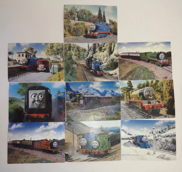 THOMAS THE TANK Engine Post Cards Vintage Unused 1984 1986 Bundle £25. ...