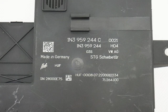 VOLKSWAGEN ID. BUZZ 2025 door control unit module 1N3959244C ESL11667 £ ...