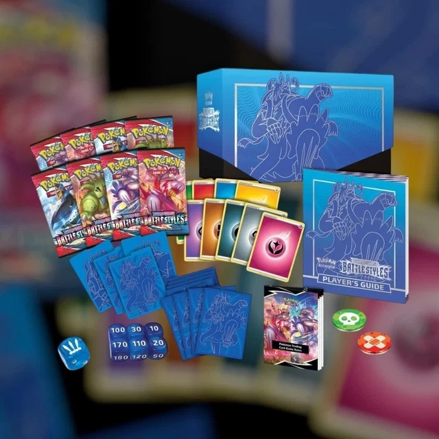 POKEMON TCG - Pokémon S&S ETB - Elite Trainer Box - Battle Styles ...