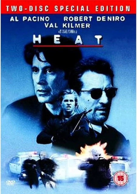 HEAT [2-DISC SPECIAL Edition DVD, 1995) Robert De Niro, Al Pacino, Val ...