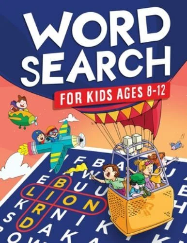 WORD SEARCH FOR Kids Ages 8 12 Awesome Fun Word Search Puzzles With 