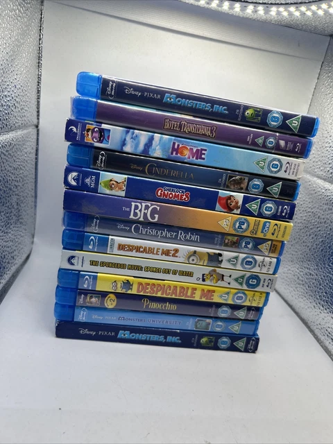 13X KIDS BLU-RAY Movie Bundle Disney, Pixar, Dreamworks Job Lot ...