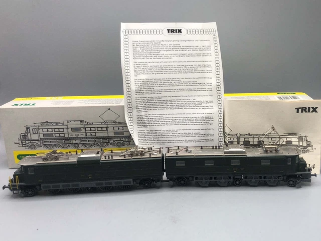 TRIX H0 22580 Locomotiva elettrica doppia Ae8/14 11801 FFS corrente ...