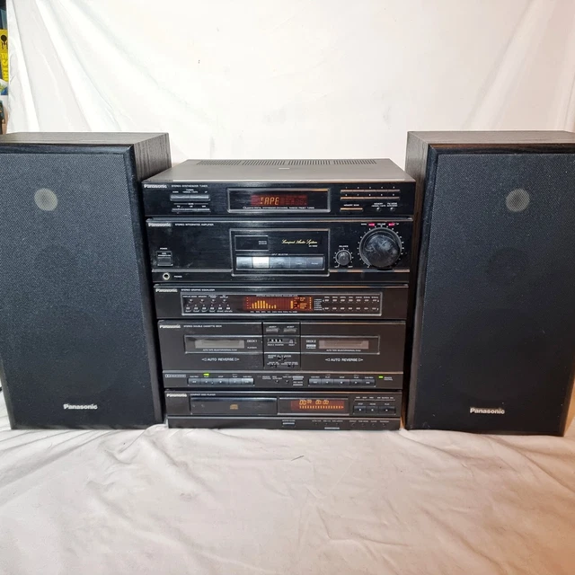 PANASONIC HI-FI STEREO System SA-HD52 Sintonizzatore cassette CD ...