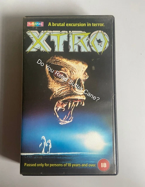 XTRO - SPECTRUM - Pre Cert - Vhs £6.50 - PicClick UK
