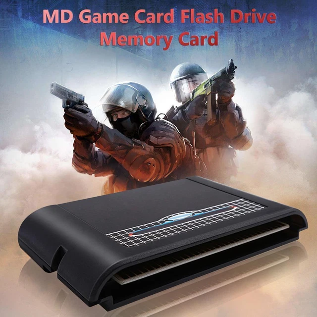 NEU MD CARD Flash Cartridge MD Sega Game Card for SEGA GENESIS Mega ...