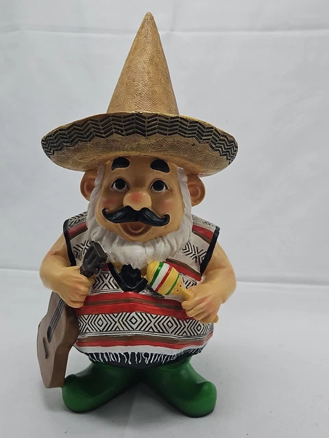 STATUA GNOMO DESIGN Toscano Pancho i Mariachi Giardino EUR 52,08 ...