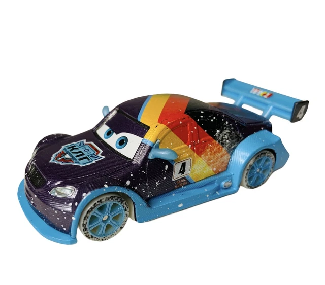 DISNEY PIXAR CARS Max Schnell ICE RACERS Diecast 1:55 Scale Mattel Toy ...