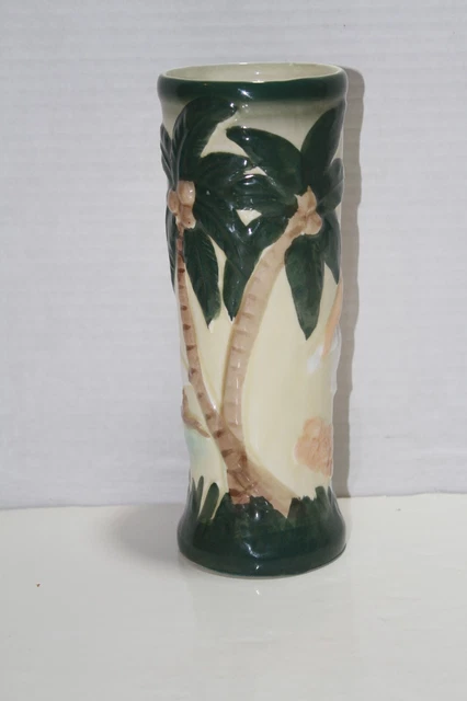 VINTAGE ORCHIDS OF Hawaii Hula Girl Ceramic Vase Tiki Mug 8 1/2" Made in Japan $49.99 - PicClick CA