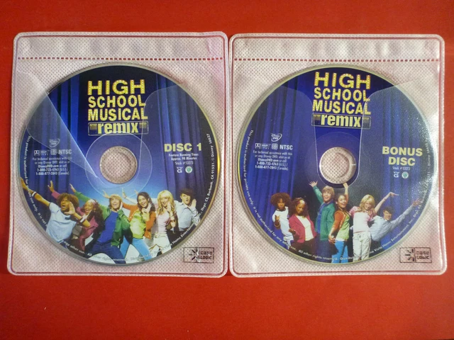 HIGH SCHOOL MUSICAL Remix DVD Discs ONLY $3.44 - PicClick CA