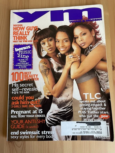 TLC YM MAGAZINE May 2000 T-Boz, Chilli, Lisa Left Eye Lopes £19.71 ...
