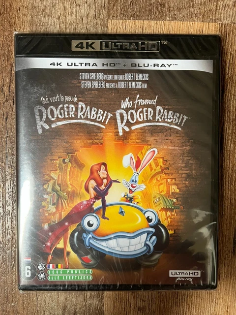 WHO FRAMED ROGER Rabbit? (4K UHD + Blu-ray, 1988, EU Import, Region ...
