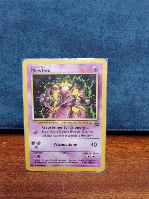 CARTA POKEMON MEWTWO Promo 14 Wizard Black Star Rara EUR 3,90 - PicClick IT